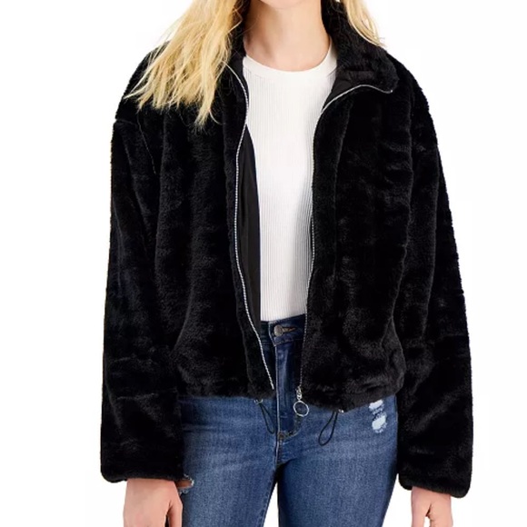 Jackets & Coats | Cozy Black Teddy Jacket For Women | Poshmark